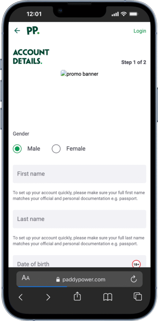 Paddy Power Sign Up Offer Ireland YSK** to Get €40 Free Bets